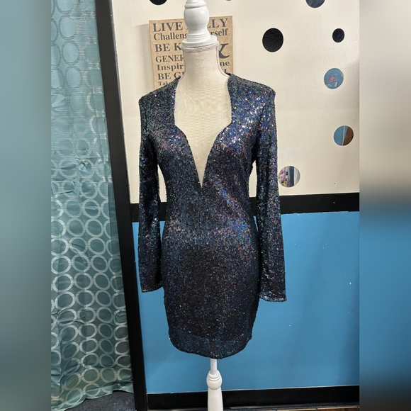 Dresses | Nwt Madrag 1 Spot Short Formal | Poshmark